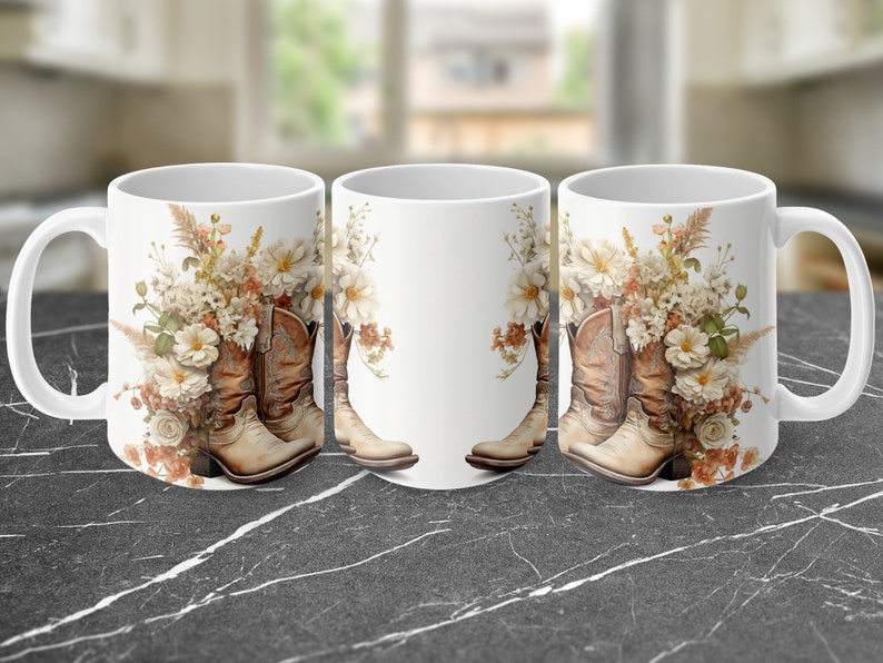 Western Cowboy Boots Digital Paper, Western Cowboy Boots Paper, Cowboy ...