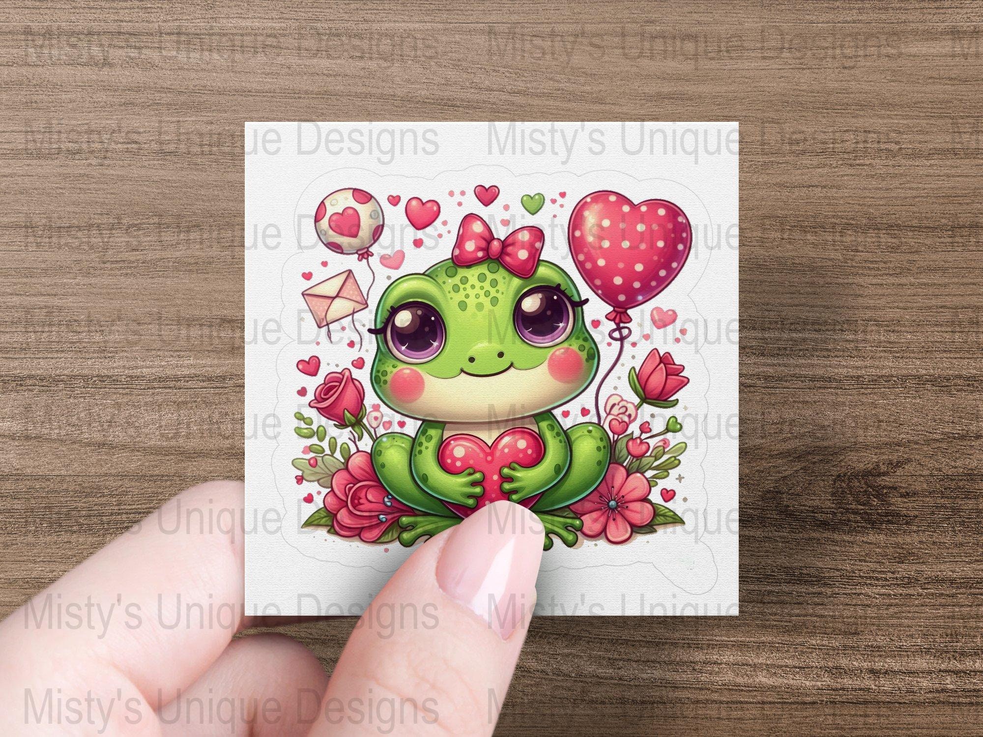 Valentine's Frog Clipart PNG, Valentine's Clipart Valentines Day ...