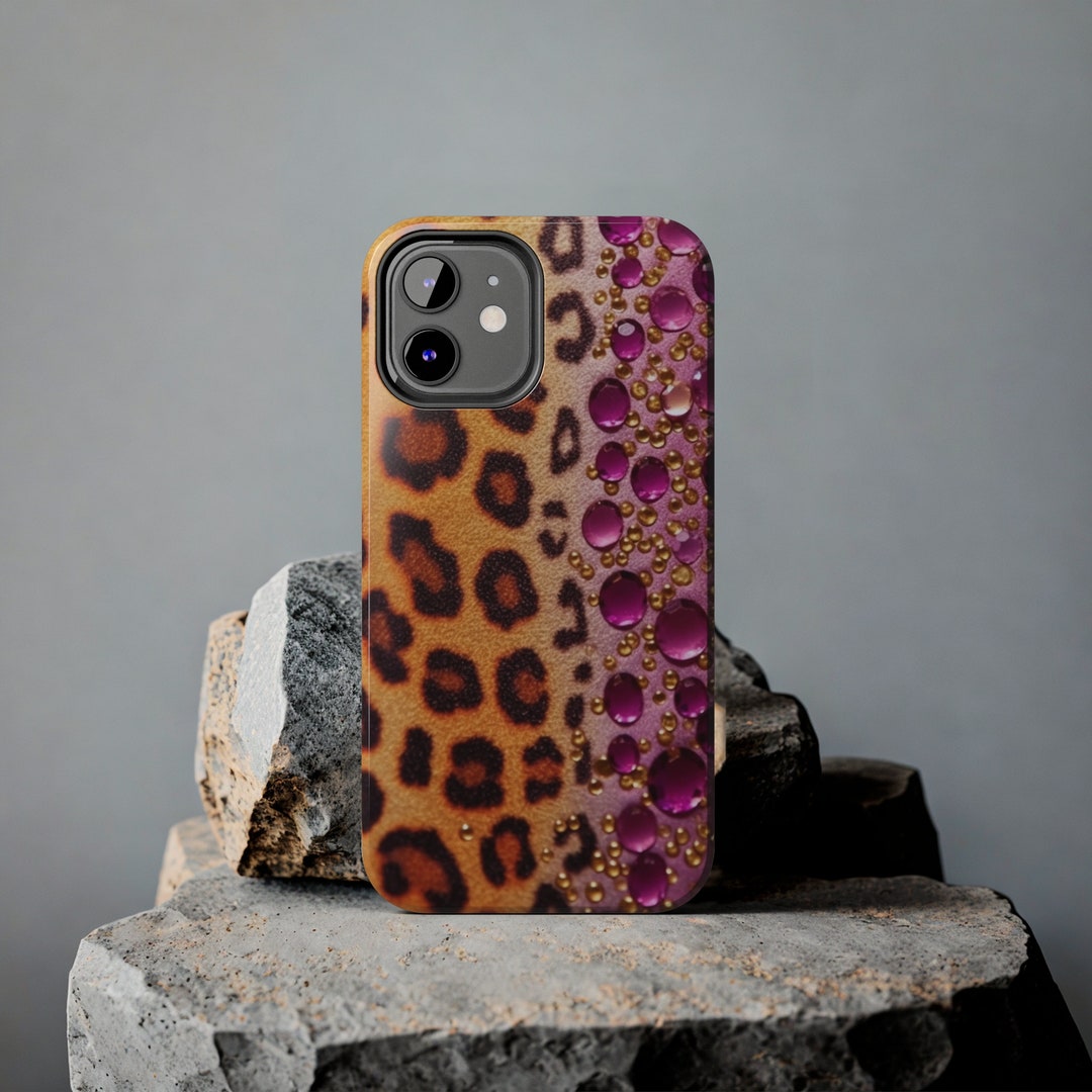 Modern Style Cheetah Digital Print Pattern Design Tough Phone Case ...