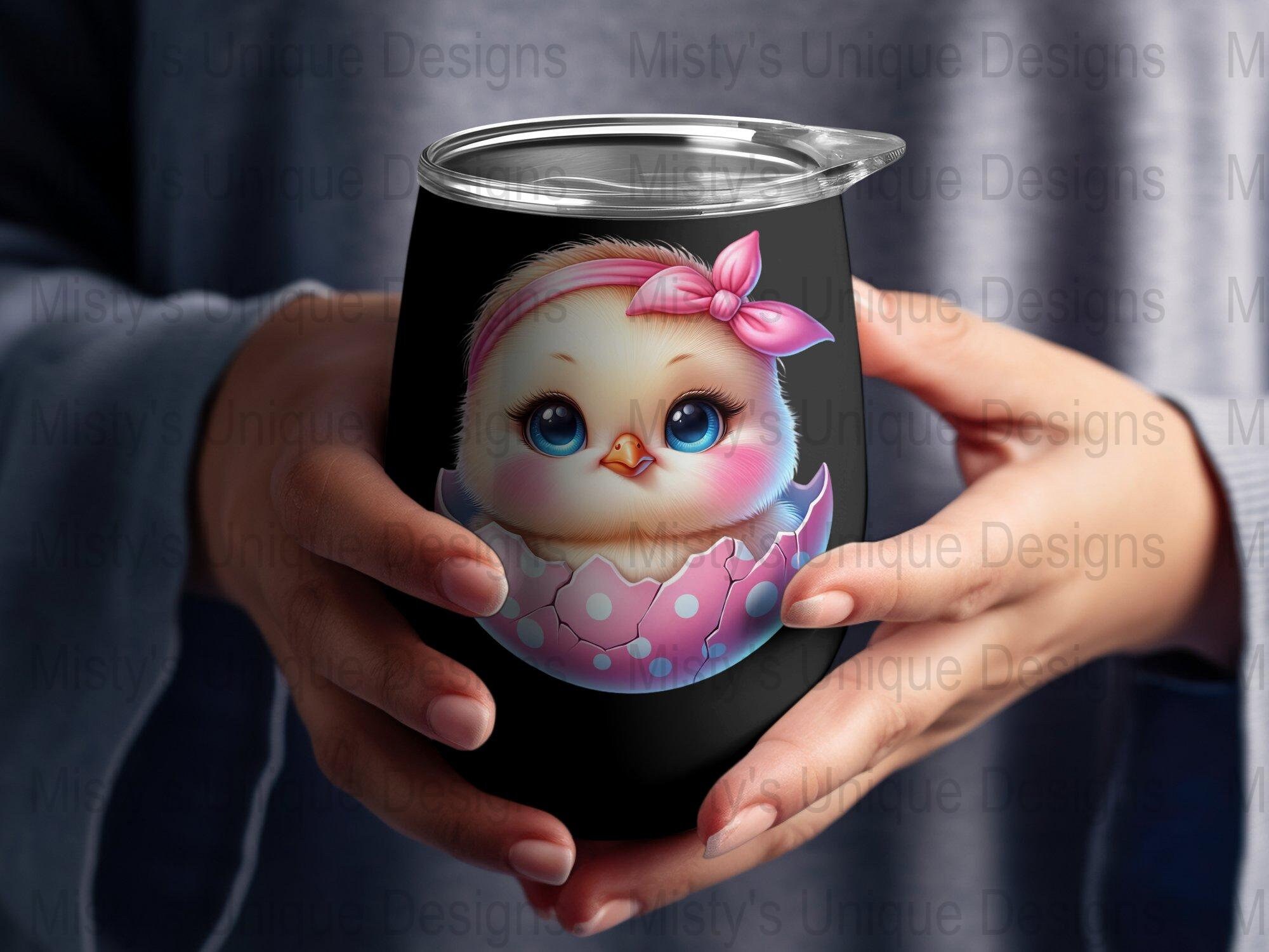 Cute Chick Clipart, Digital Download, Easter PNG, Baby Chick in Egg ...