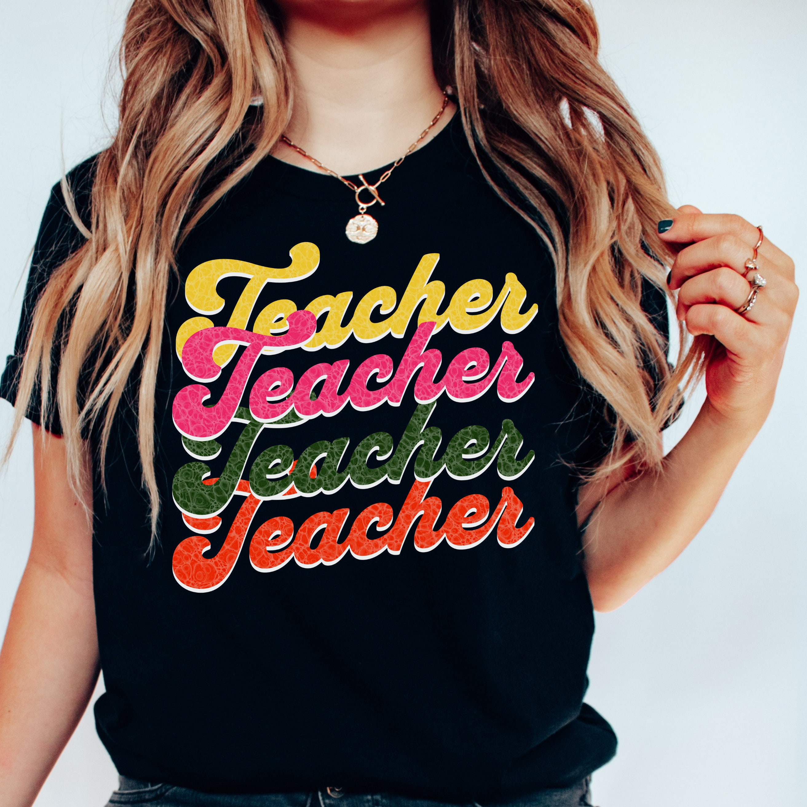 Retro Teacher Shirt Back to School Teacher Shirt Retro Shirt - Etsy