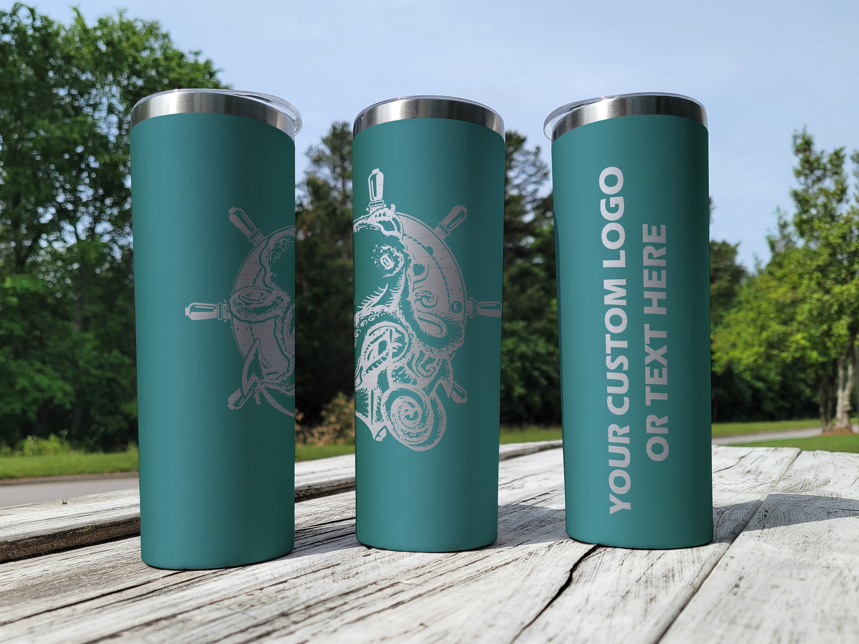 Octopus Wrapped Around Ship's Wheel Compass FREE - Etsy