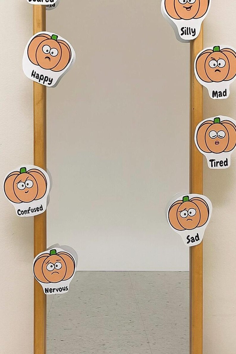 Pumpkin Feelings Printable for Teachers | Fall Emotions Chart ...