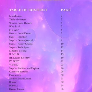 Lucid Dreams: Complete 5-step Toolkit + Dream Journal - Etsy