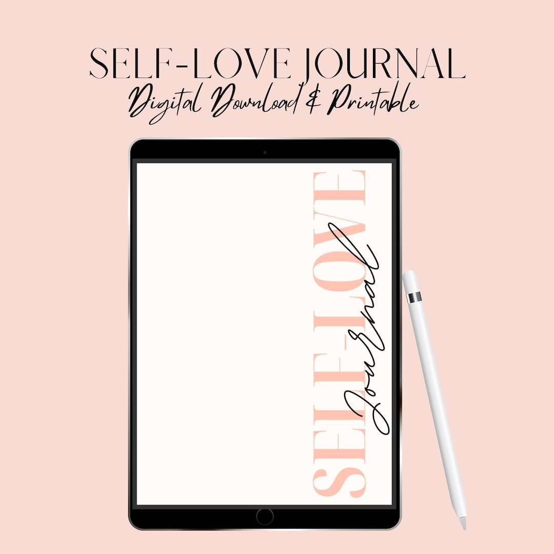 SELF-LOVE JOURNAL Digital Download & Printable, Prompt Journal | Self ...