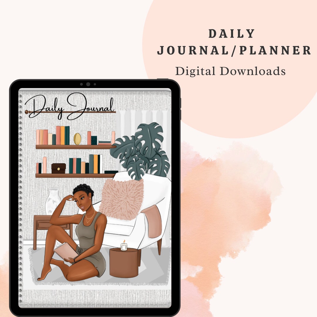 Digital Journal Planner, Daily Planner, Digital Journal, to Do List - Etsy