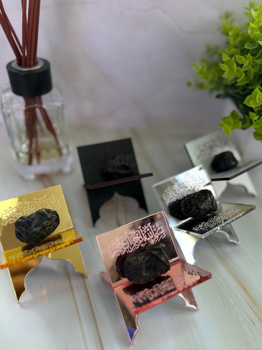 Ramadan Engraved Date Holder | Iftar Setting | Bismillahirrahmanirrahim ...