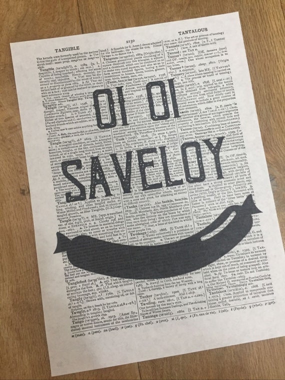 What Does Oi Oi Saveloy Mean