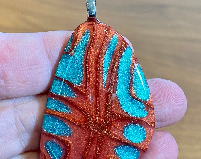 Polymer Clay Pendant - Etsy