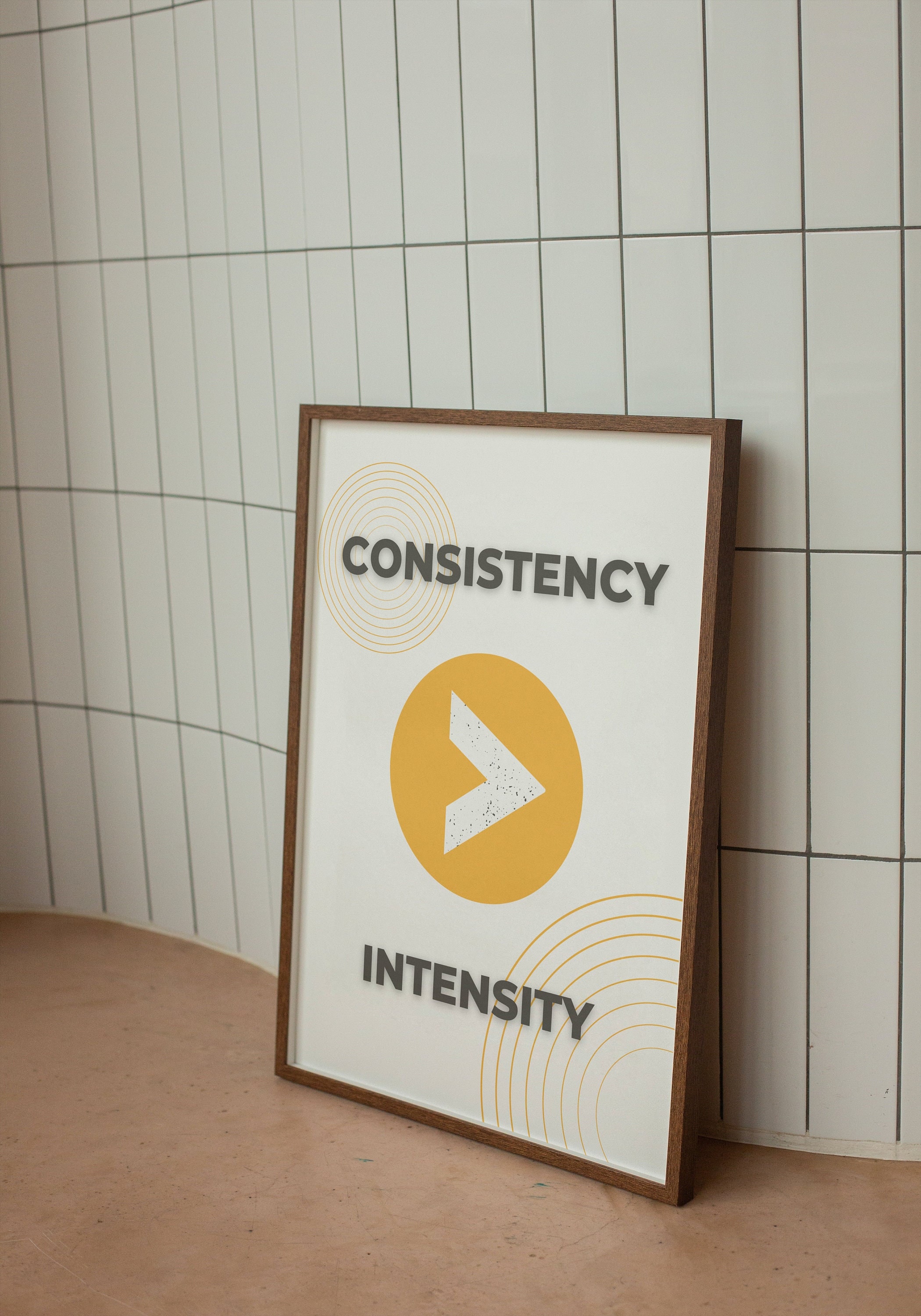 Consistency is Greater Than Intensity, Inspirational Quote, Values ...