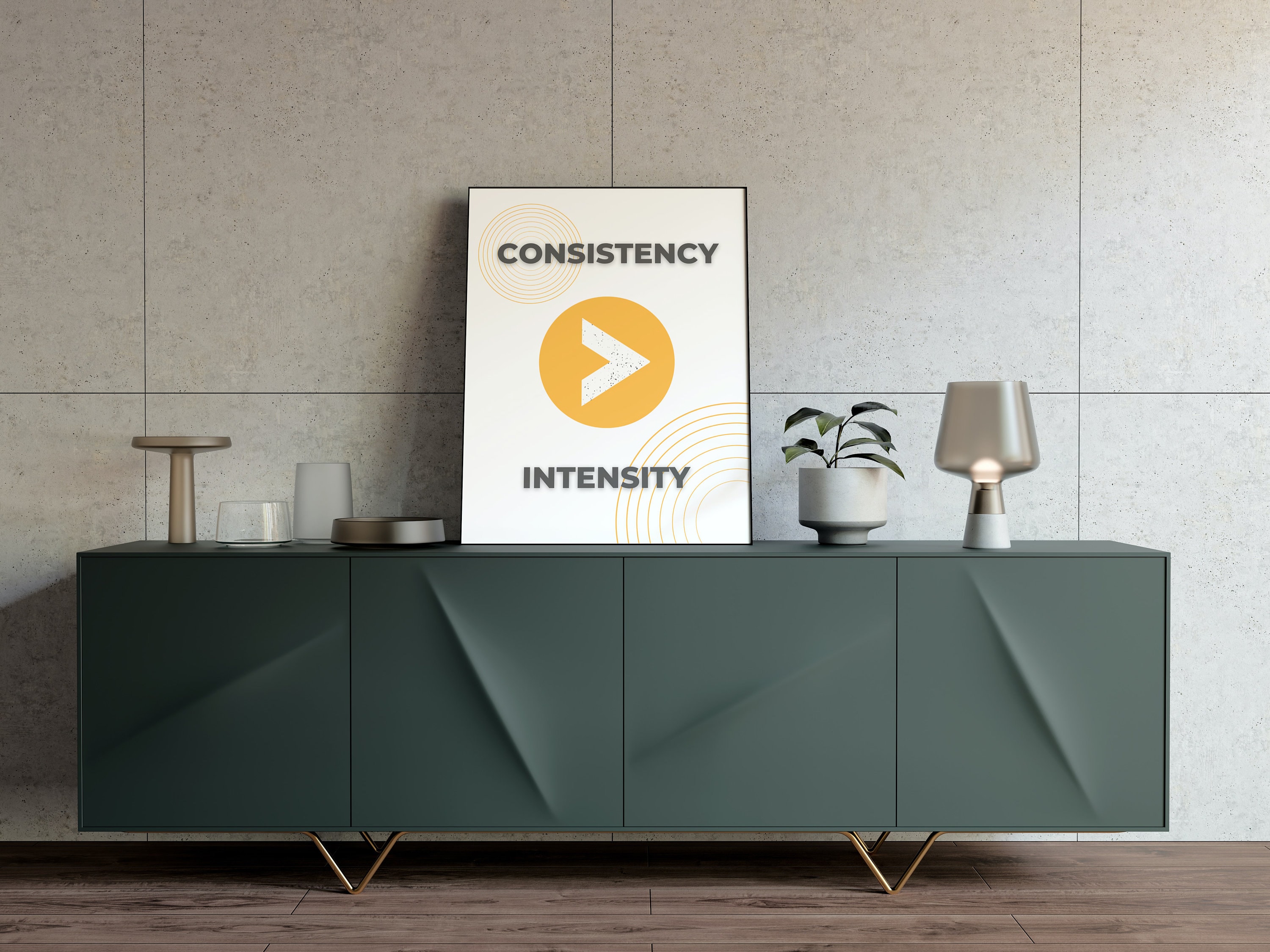 Consistency is Greater Than Intensity, Inspirational Quote, Values ...