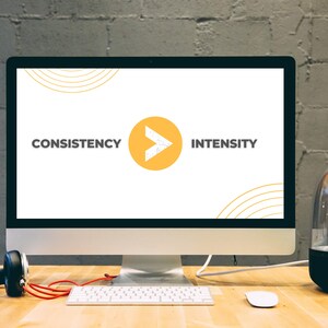 Consistency is Greater Than Intensity, Inspirational Quote, Values ...