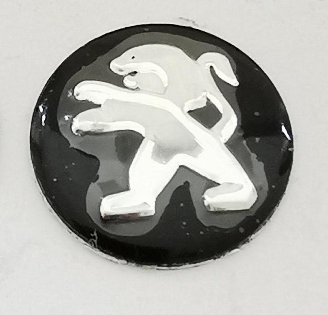 Peugeot Car Key Replacement Emblems set of 2 Various Designs Available ...