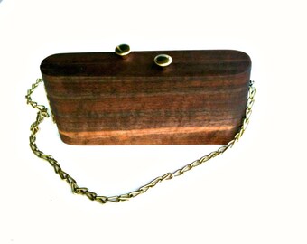 Wood Clutch - Etsy