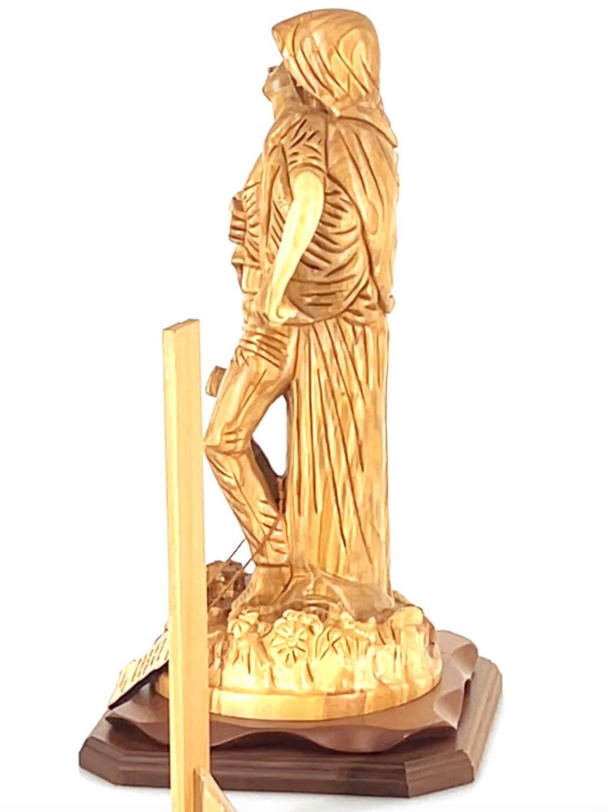 Jesus Christ Forgives Roman Guard Statue, 19.3 Masterpiece Sculpture ...