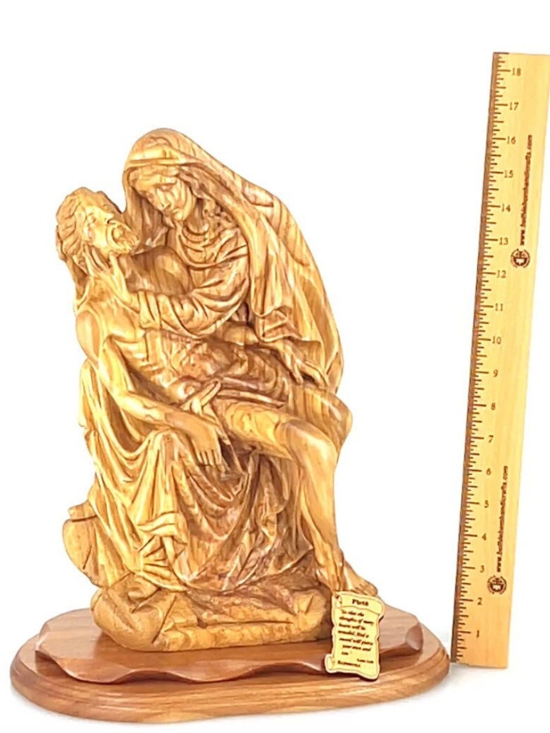 La Pieta Statue, Michelangelo Sculpture, Virgin Mary Holding Christ ...