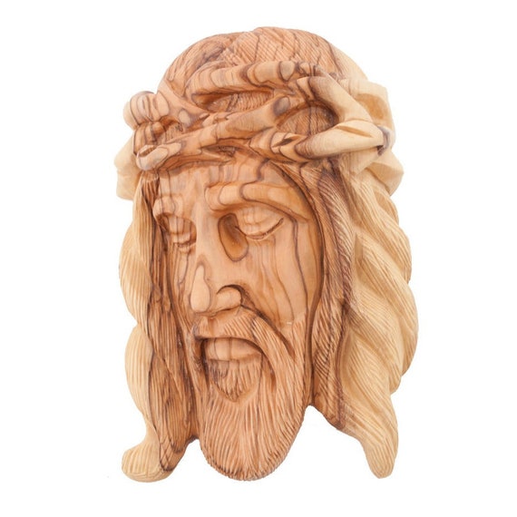 Jesus Face Sculpture