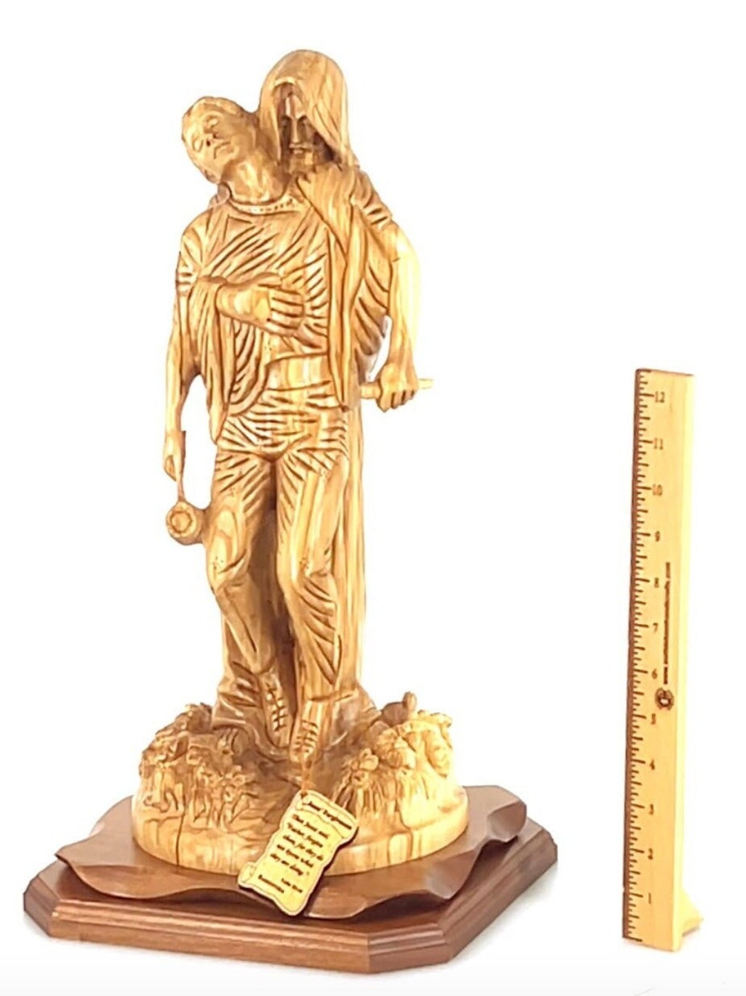 Jesus Christ Forgives Roman Guard Statue, 19.3 Masterpiece Sculpture ...