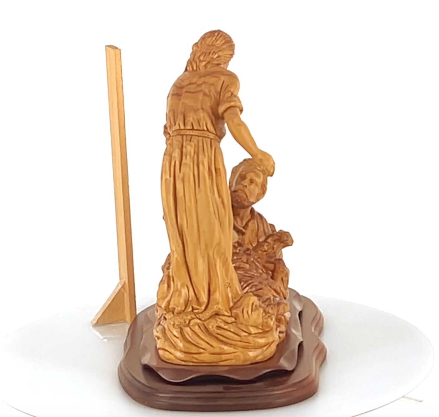 Jesus Christ Walks on Water, Pulling Disciple Saint Peter Out of Storm ...