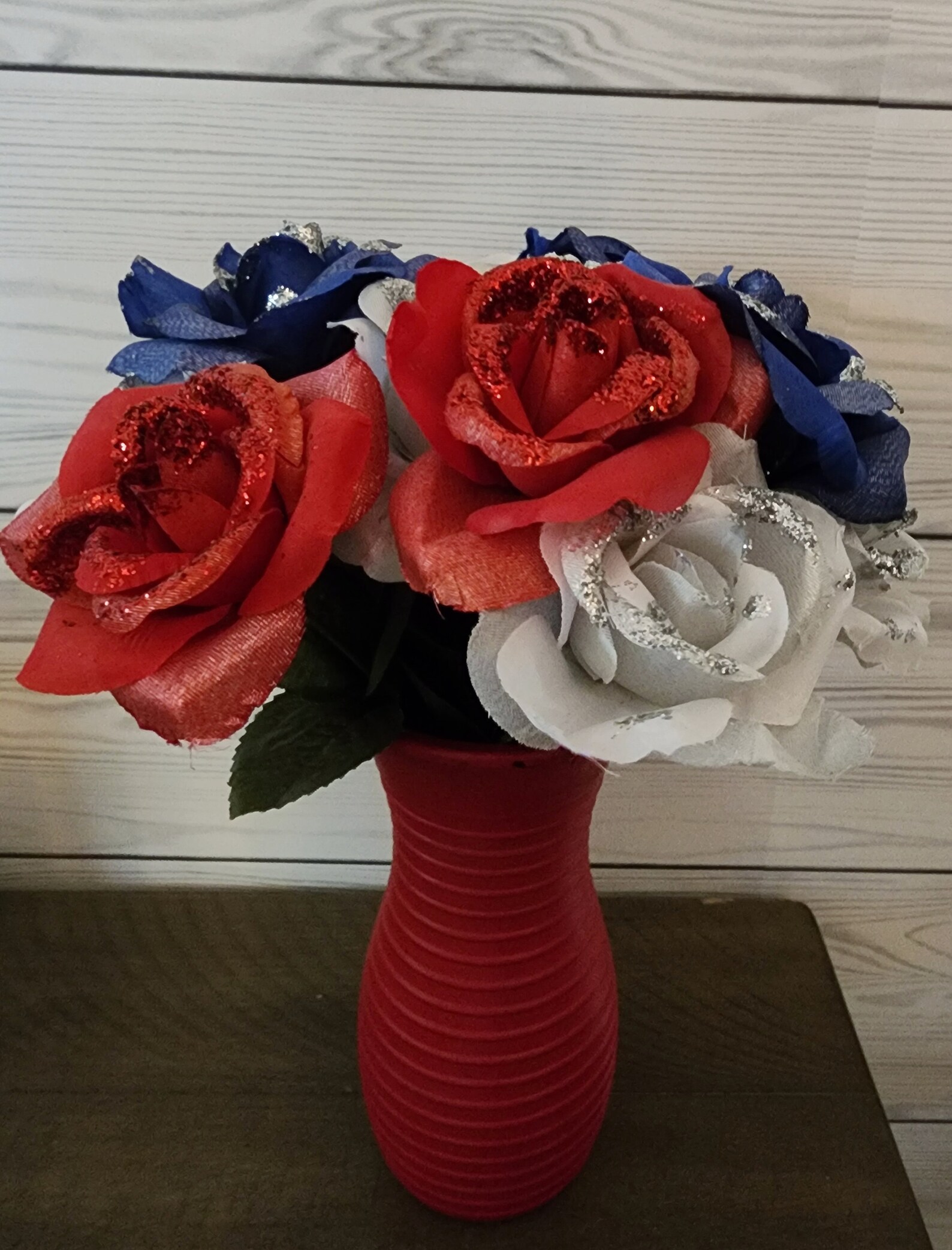 Liberty Vibes | Patriotic Home Decor Vase | USA Independence Theme ...