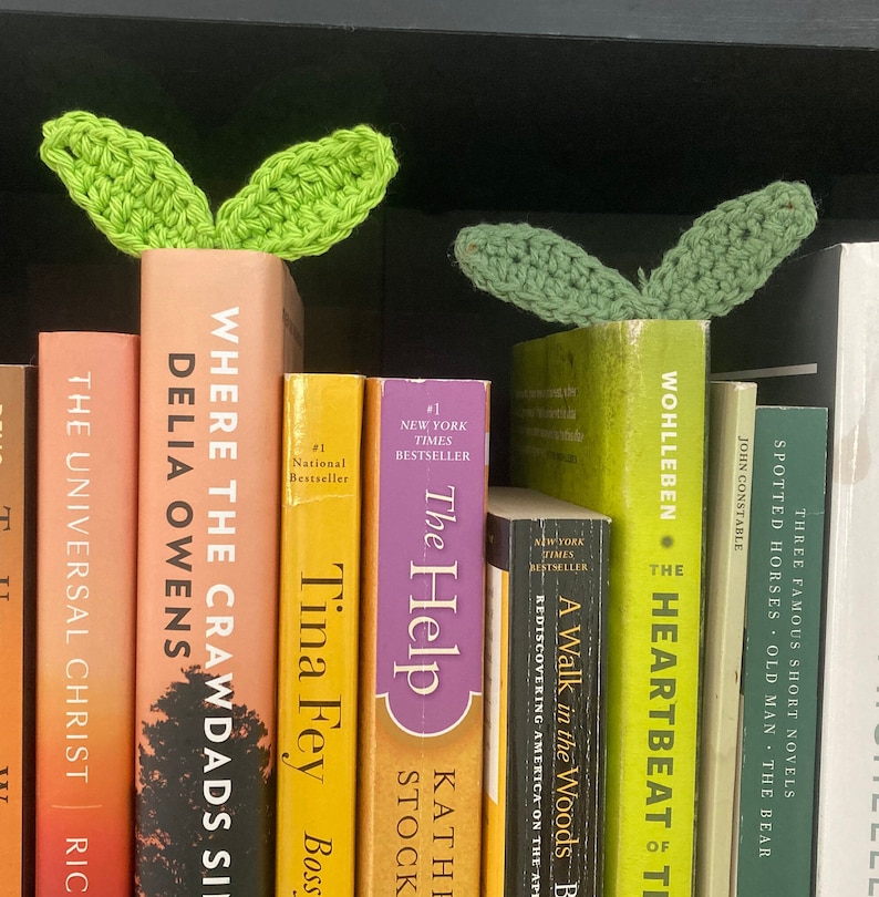 Botanical Bookmark PATTERNS Crochet Bookmark Patterns Plant Bookmark ...