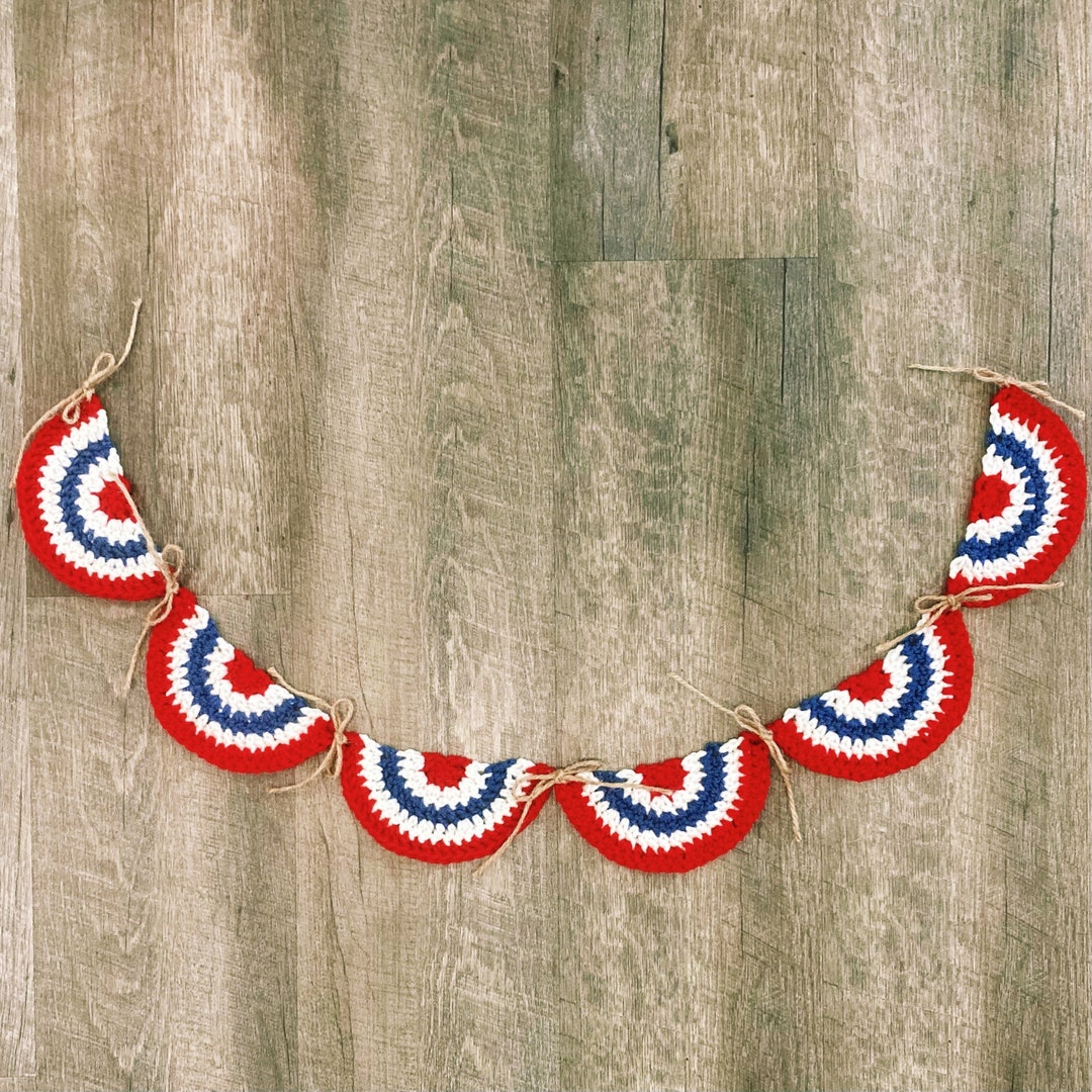 Patriotic Bunting | 4th of July Bunting | Star Spangled Banner - Etsy