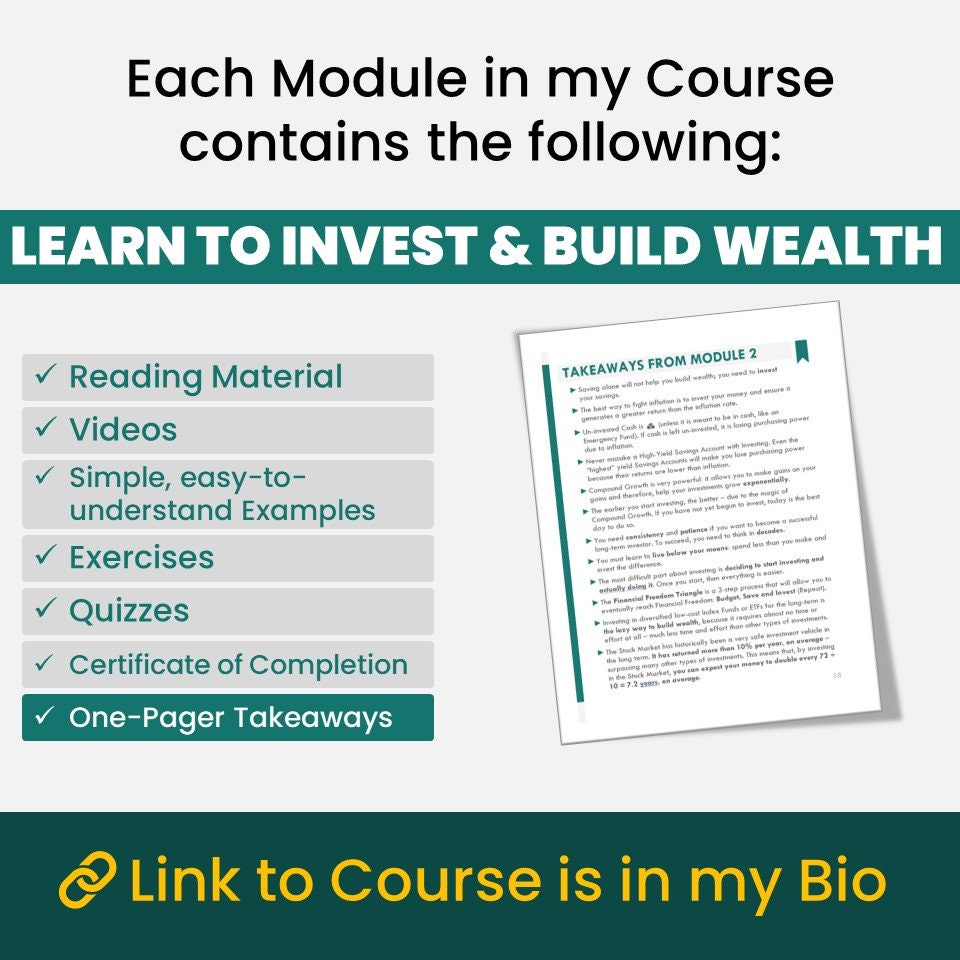 COURSE Learn How to Invest & Build Wealth 2023 the Only Course Taught ...