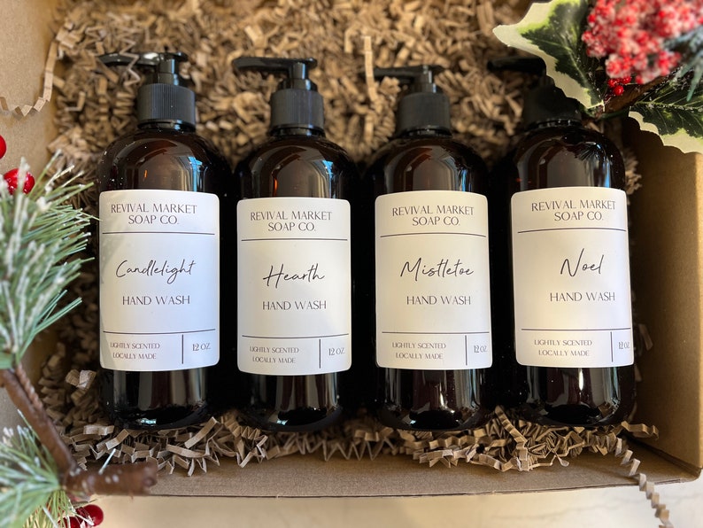 Christmas Liquid Hand Wash. Holiday Hand Soap. Winter Hand - Etsy