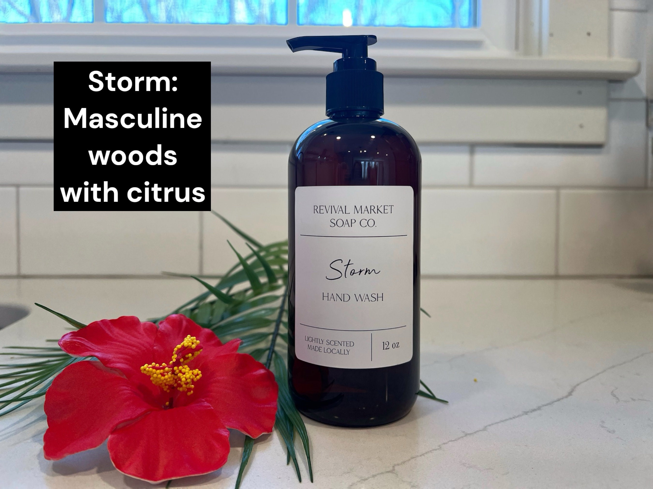 Summer Hand Soap Gift Set, Tropical Scented Liquid Hand Wash, Coconut ...