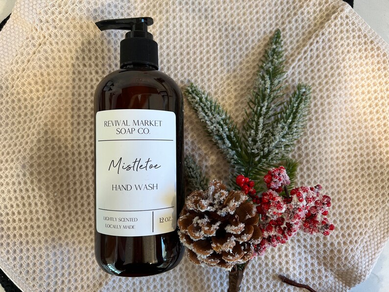 Christmas Hand Wash Gift Set. Christmas Hand Soap. Holiday Hand Soap ...