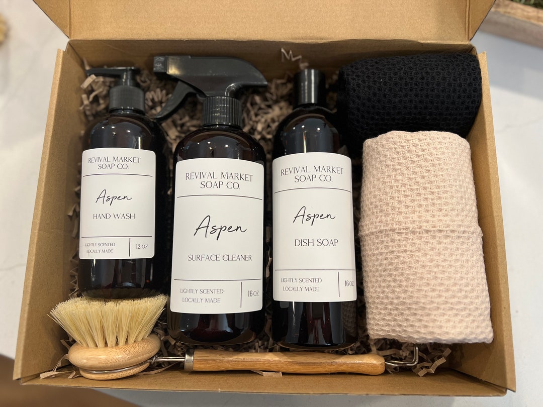 Christmas Cleaning Gift Box. Christmas Gift Set. Premium Clean Kitchen ...