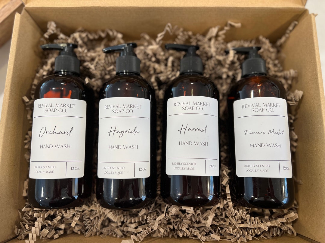 Fall Liquid Hand Soap Gift Set Autumn Hand Wash Gift Set Specialty ...