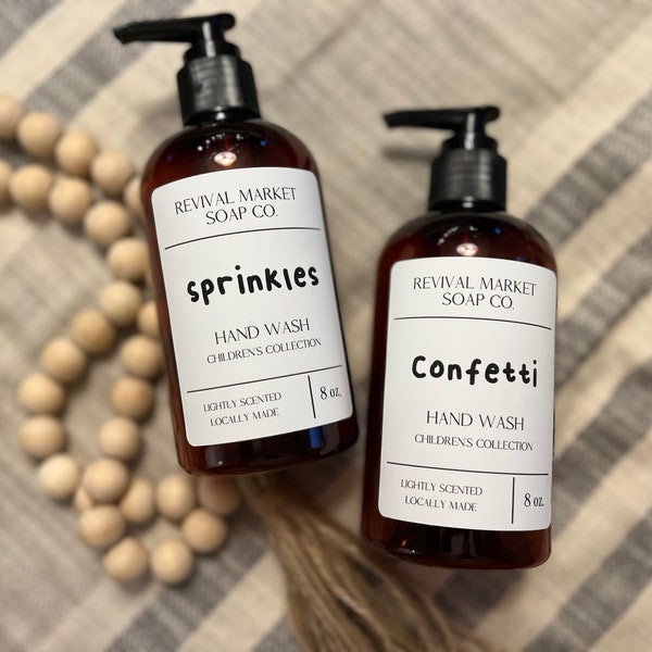 Kids Liquid Hand Soap - Etsy