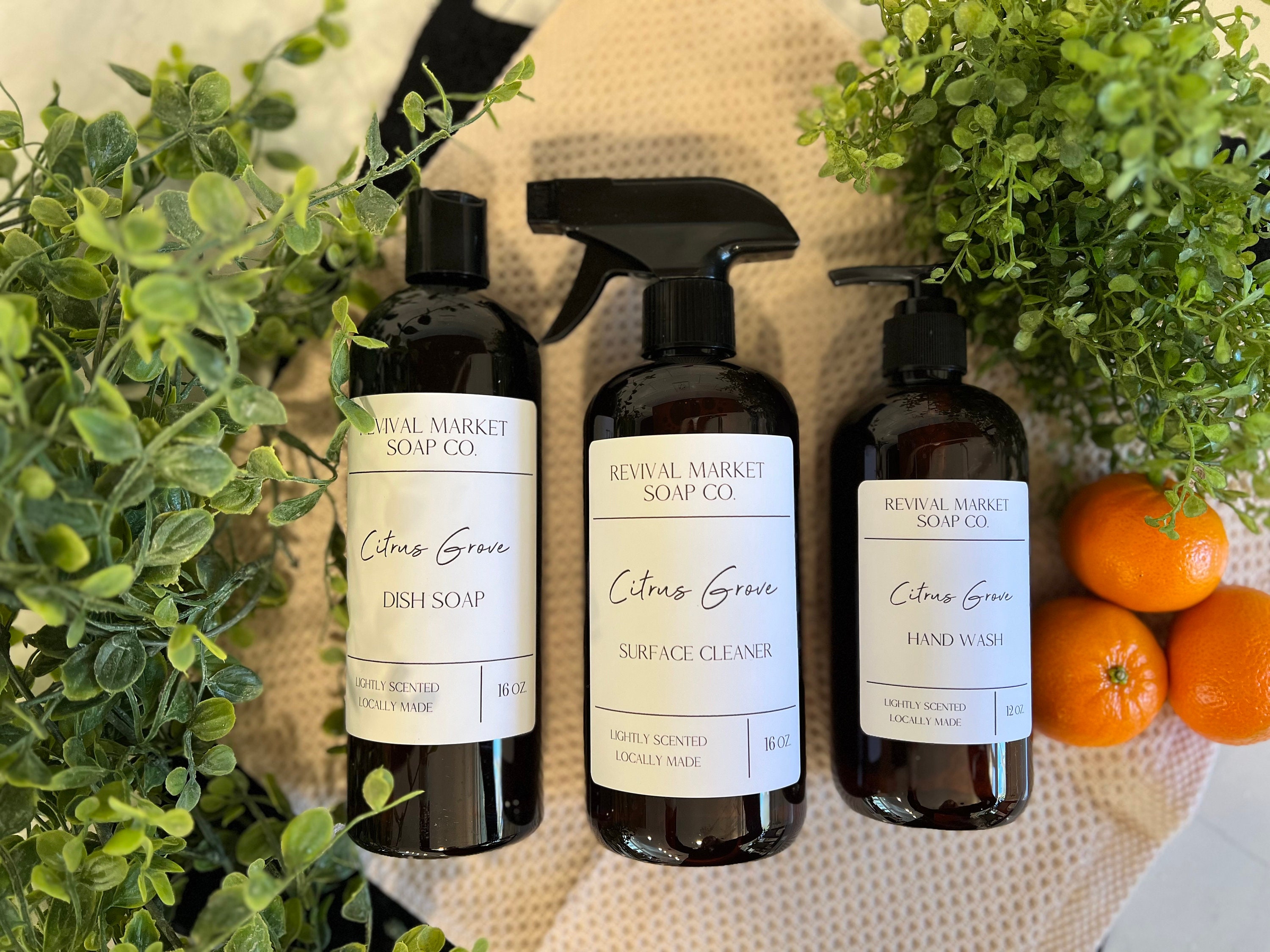 Cleaning Gift Set Premium Clean Kitchen Gift Set Natural - Etsy