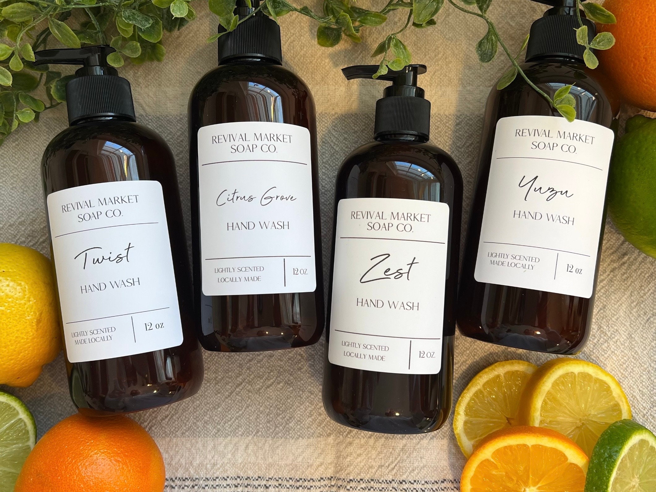 Twist Hand Soap Citrus Liquid Hand Wash Lime Scented Soap Plant Based ...