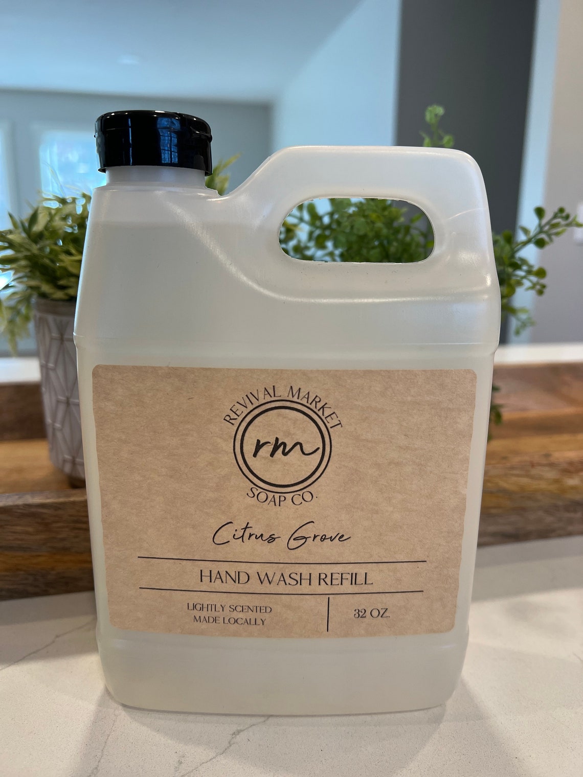 Liquid Hand Soap Refill 32 Oz. Soap Refill Natural Plant - Etsy