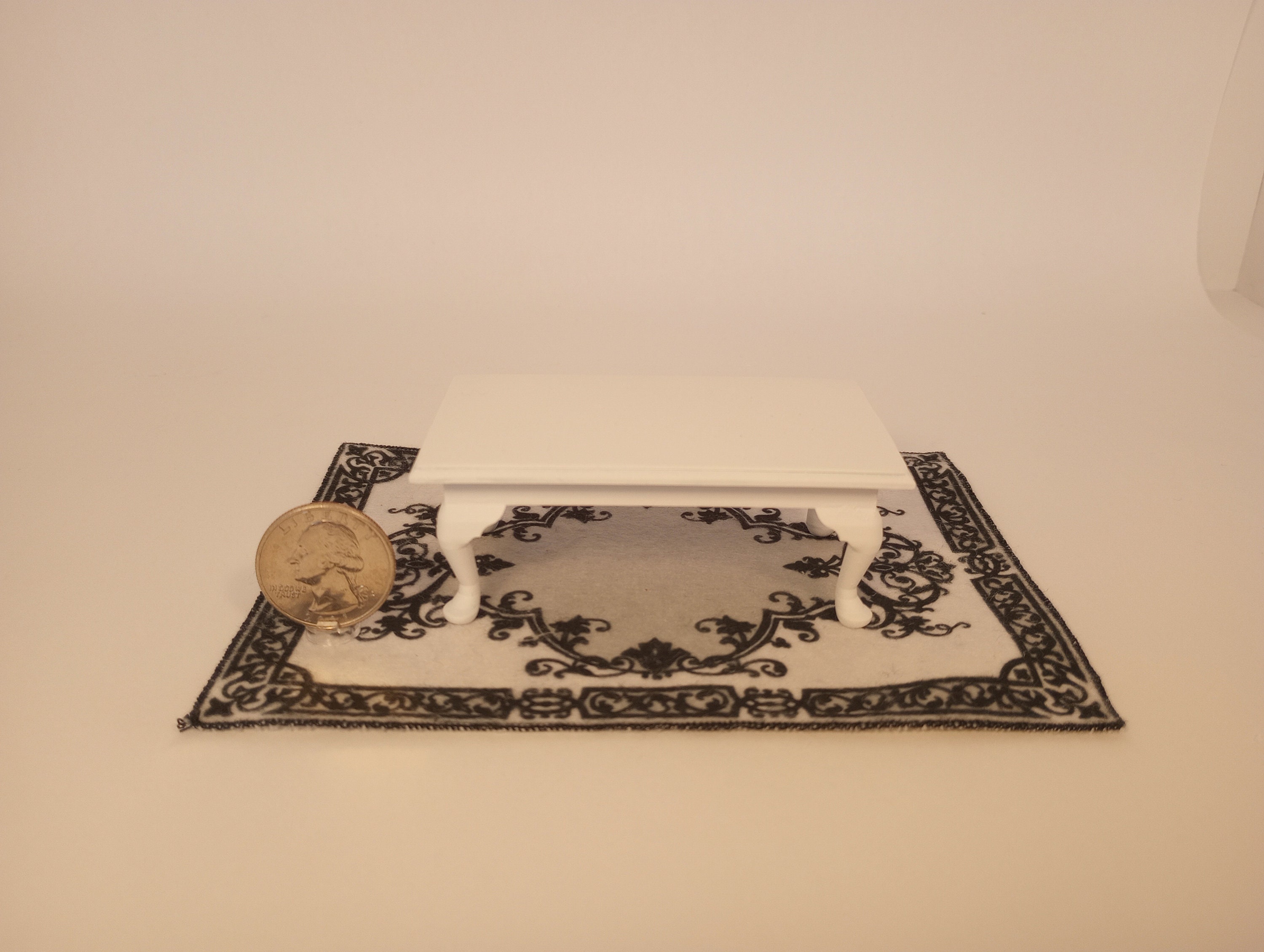 Miniature Table - Dollhouse Table - Coffee/side Table - Miniature ...