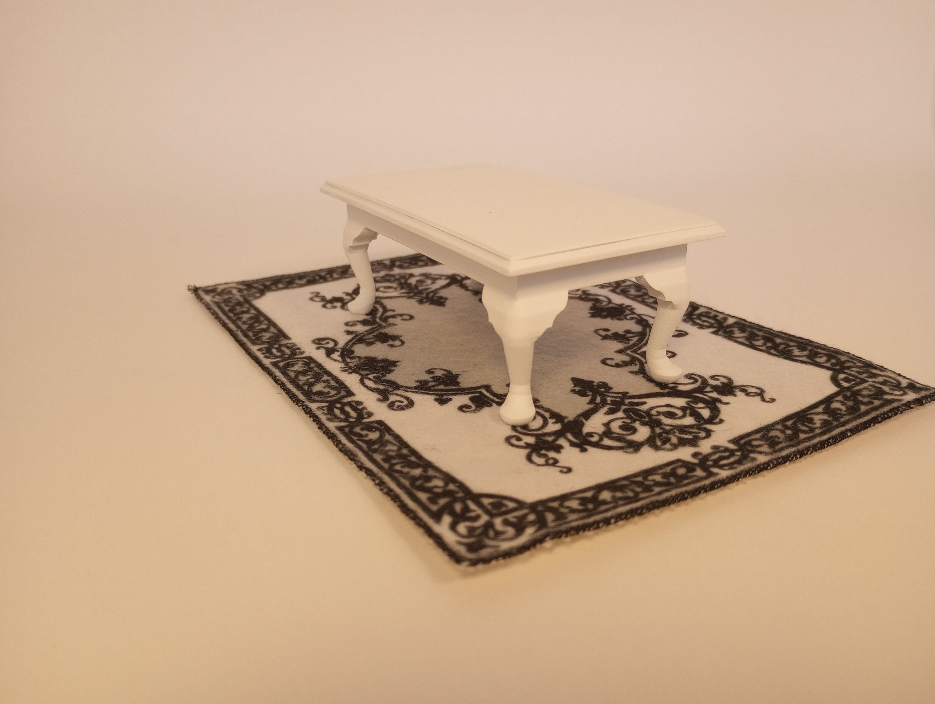 Miniature Table - Dollhouse Table - Coffee/side Table - Miniature ...
