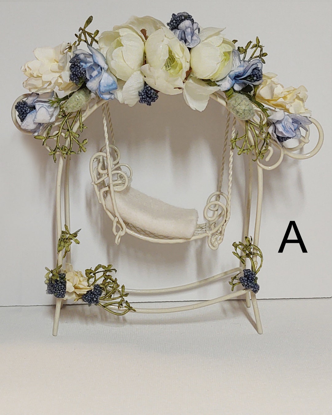 Fairy Garden Swing, Miniature Arch Swing, Miniature Furniture ...