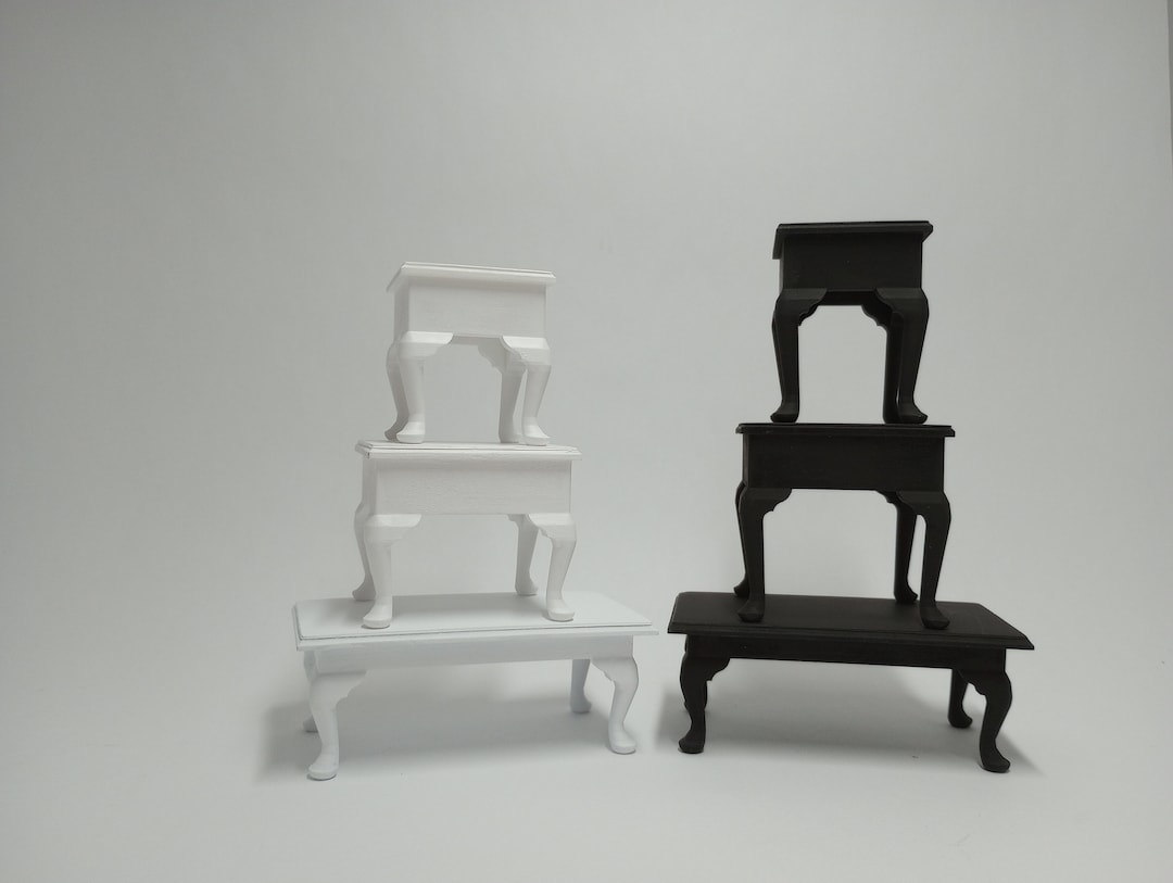 Miniature Table - Dollhouse Table - Coffee/side Table - Miniature ...