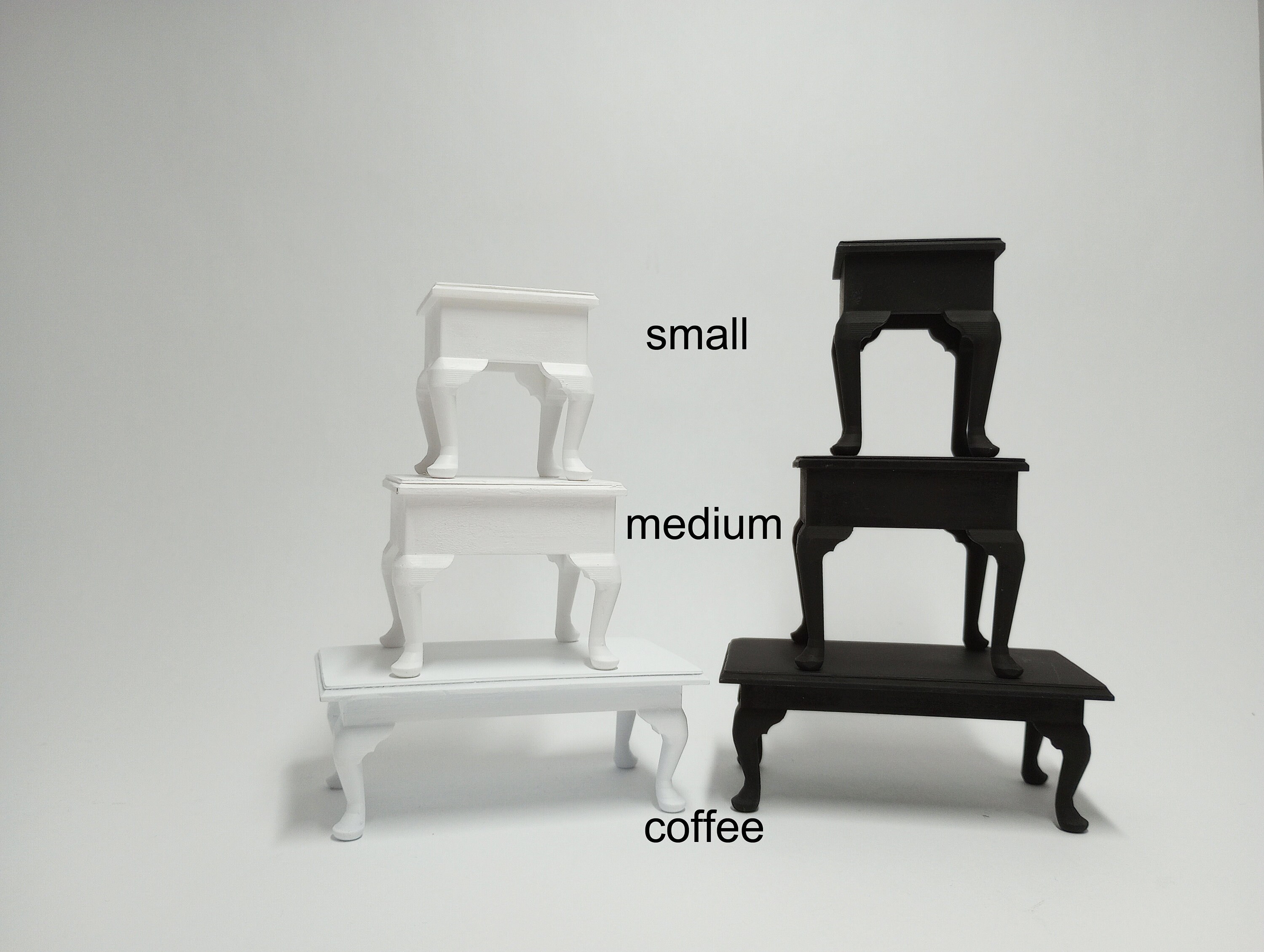 Miniature Table - Dollhouse Table - Coffee/side Table - Miniature ...