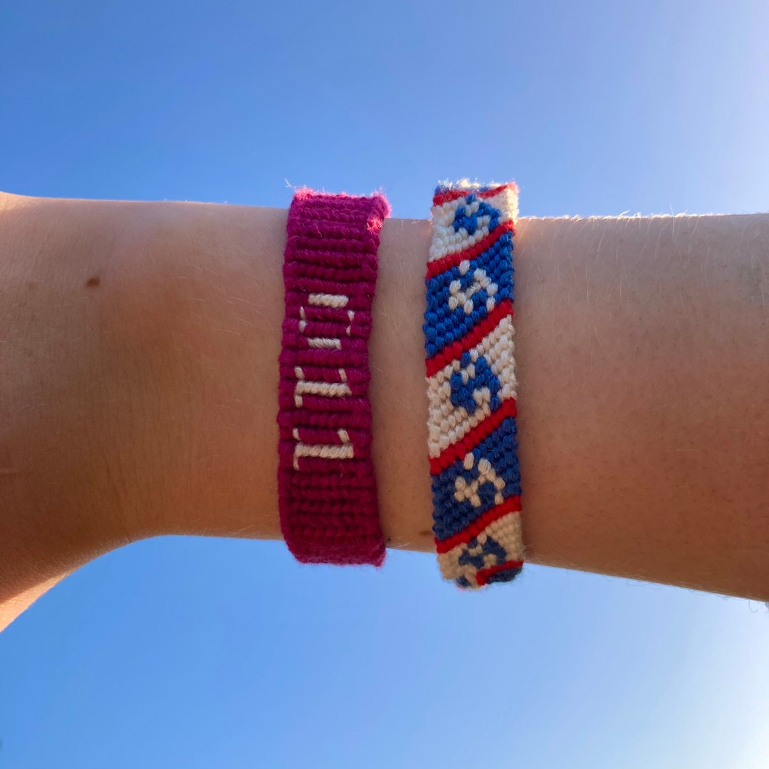 Stranger Things Inspired Bracelets Macrame Handmade - Etsy