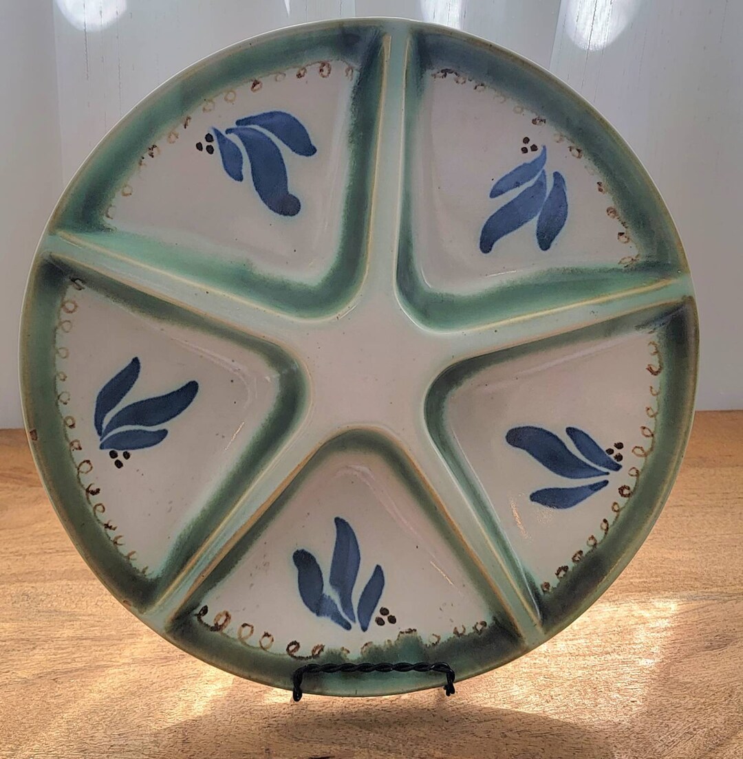Buchan Pottery Serving Plate Scotland - Etsy