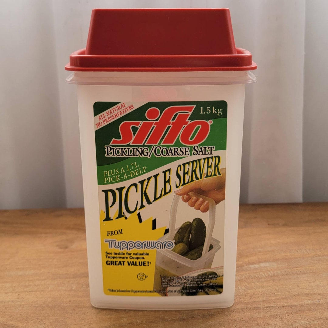 Vintage Tuppaware Pickle Server - Etsy