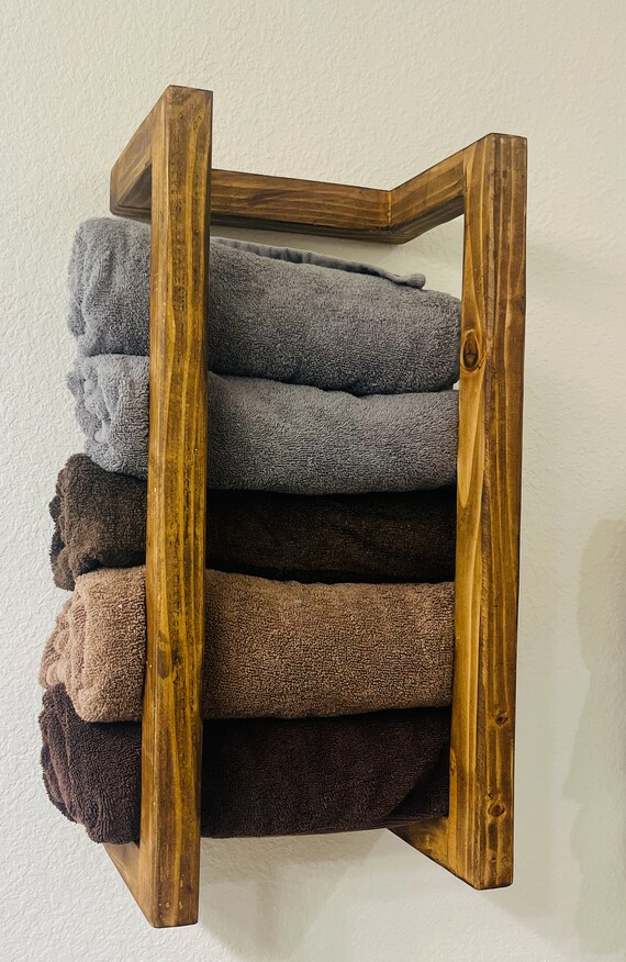 Farmhouse Towel Rack - Etsy