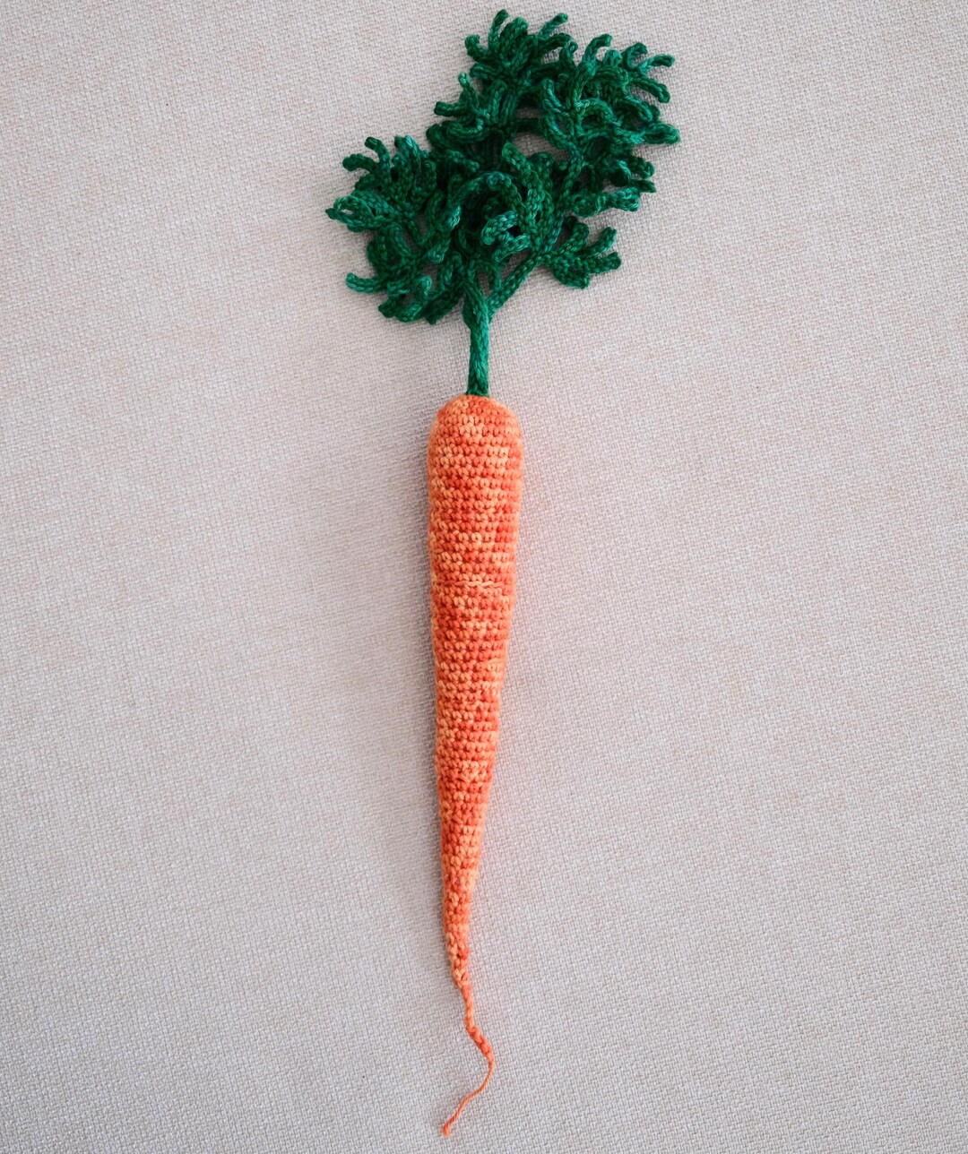 Crochet Carrot Play Food | Made to Order | Play Kitchen | Handmade Toy ...