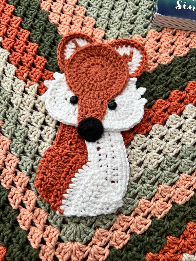 Fox Baby Blanket and Book Set - Etsy