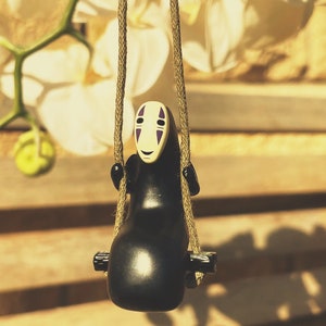 Studio Ghibli Spirited Away Kaonashi No-face Inspired Hanging - Etsy UK