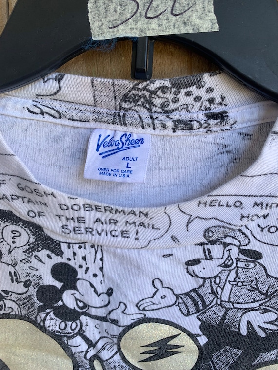 Vintage 90s Mickey Mouse Comic All over print T-shirt… - Gem