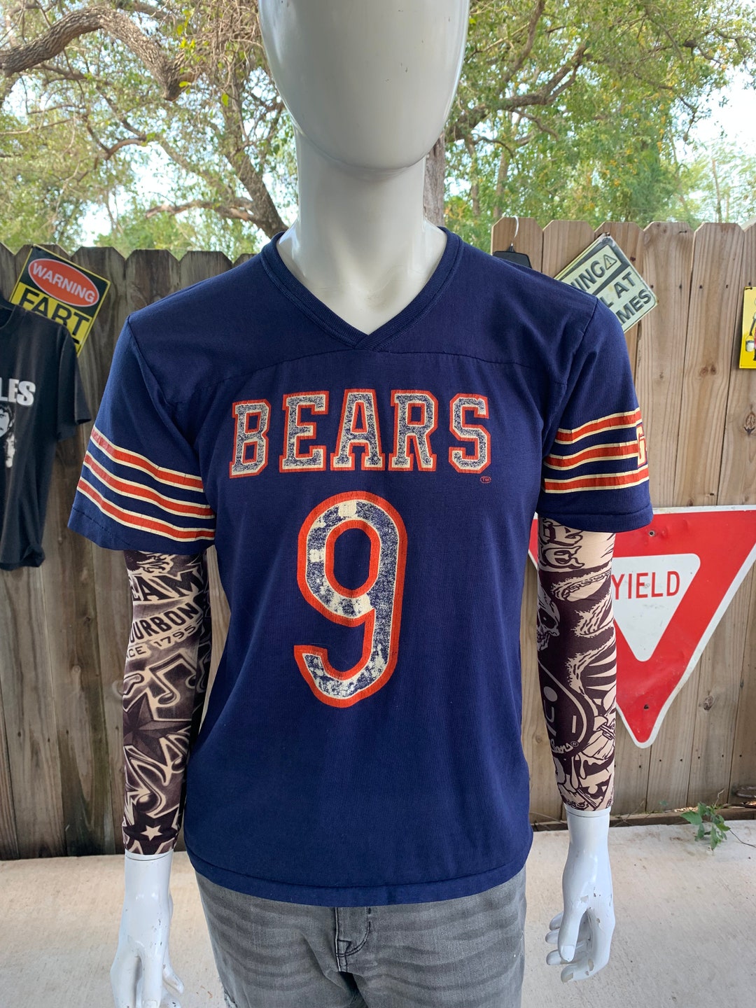 80s Vintage Jim Mcmahon 9 Chicago Bears GSH Rawlings Jersey - Etsy
